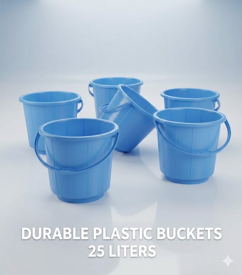 Plastic Buckets(25 Liters) - Mumbai Online Stationery